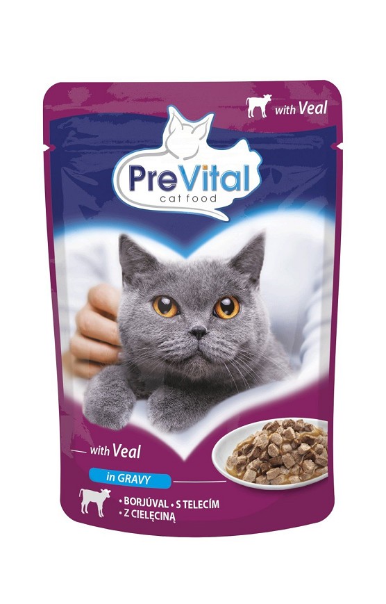 PPF-PreVital,Pouch Cat-veal 100g