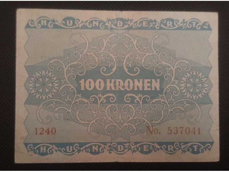 100 korona 1922.