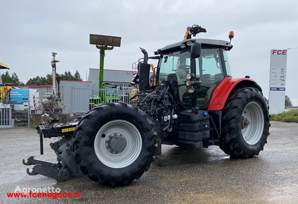 Massey Ferguson 7624 Dyna 6 / Carte Grise Française traktor točkaš nakon udesa