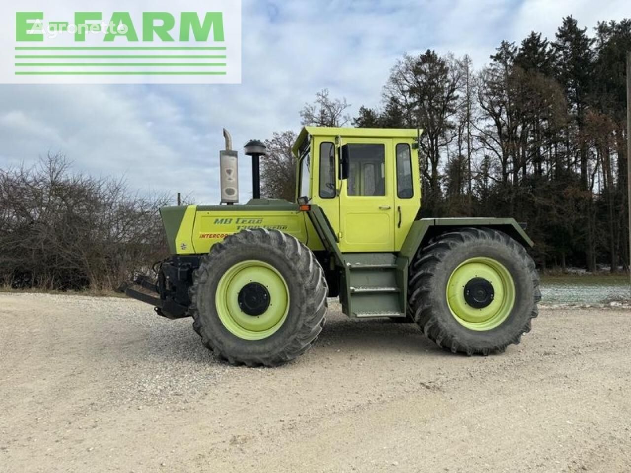 Mercedes-Benz mb trac 1300 turbo intercooler traktor točkaš