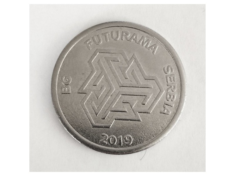 ** ŽETON - FUTURAMA SERBIA 2019. **