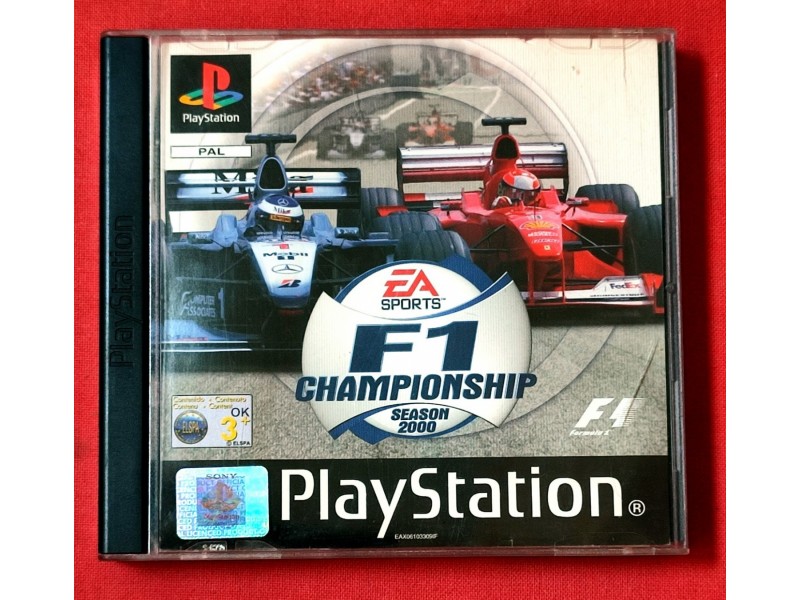 F1 Championship season 2000 / PSX Originalna Igra