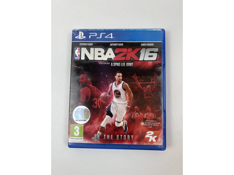 PS4 NBA 2k16