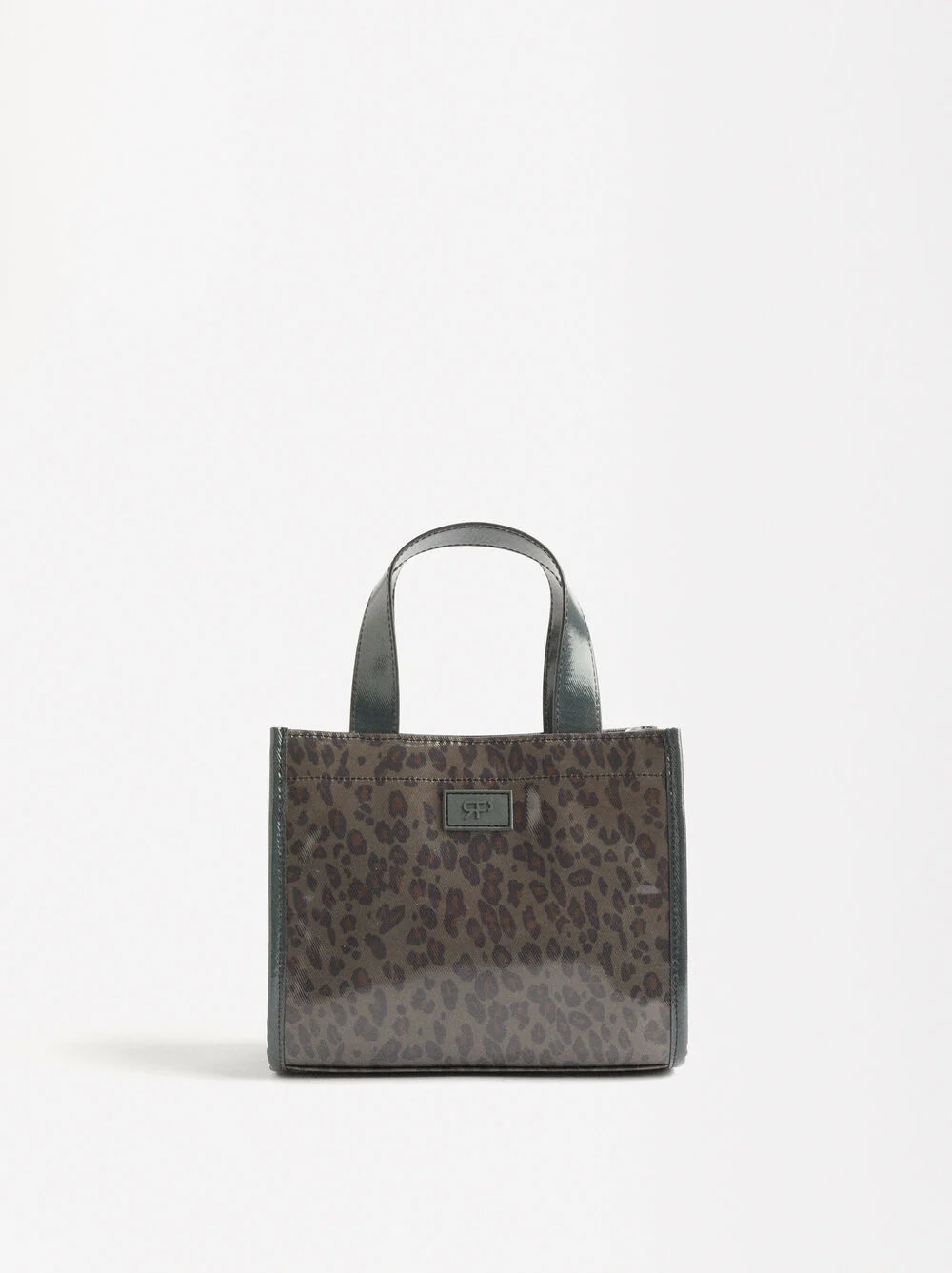 Leopard Print Mini Tote Bag