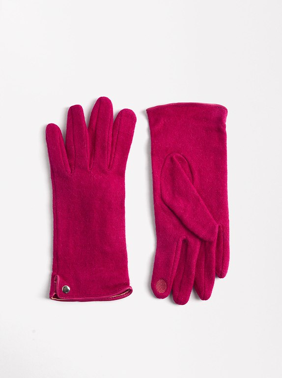 GLOVES WITH WOOL