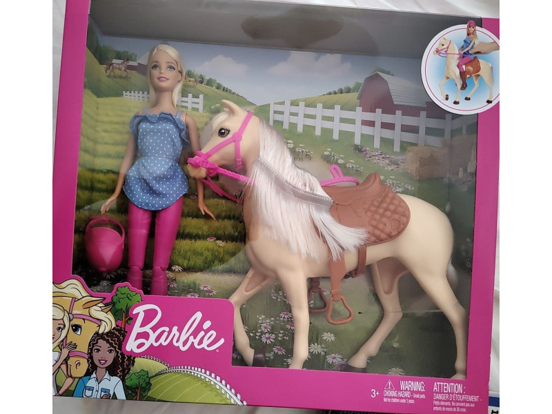 Barbie Matel lutka sa konjem