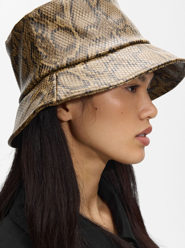 Animal Print Bucket Hat