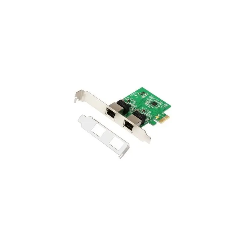 E-GREEN PCI-Express kontroler 2-port Gigabit Ethernet