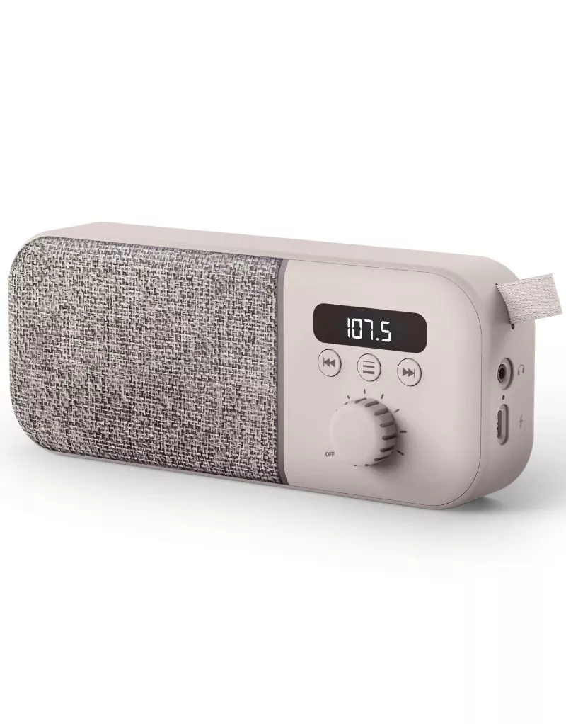 ENERGY SISTEM Fabric Box Radio Cream (M44982)