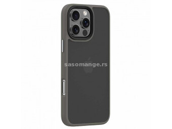 Futrola Hard Case Devia Pino Series Shockproof Case Za Iphone 16 Pro Siva