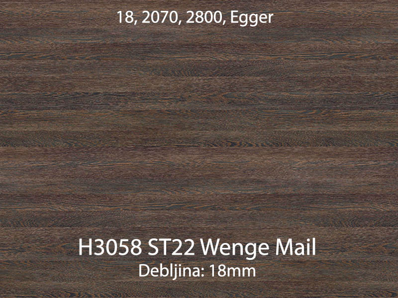 Onlinenamestaj H3058 ST22 Wenge Mail