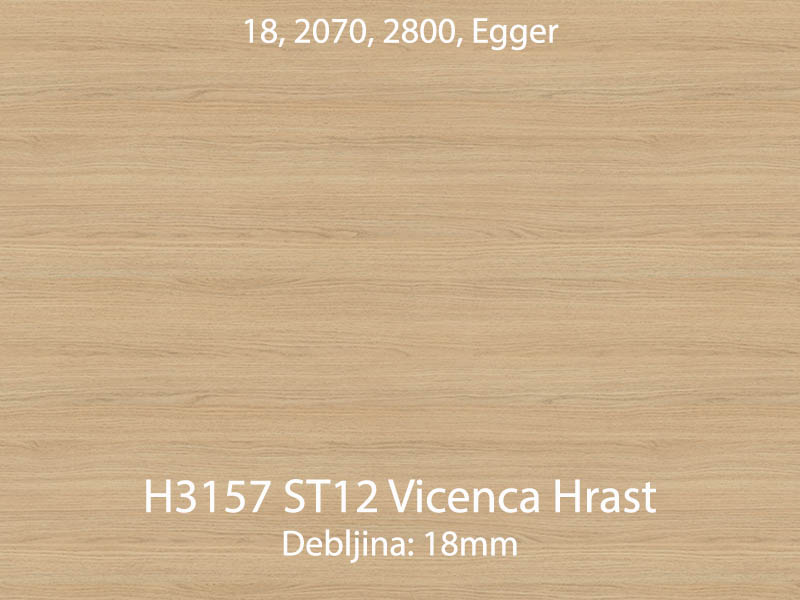 Onlinenamestaj H3157 ST12 Vicenca Hrast