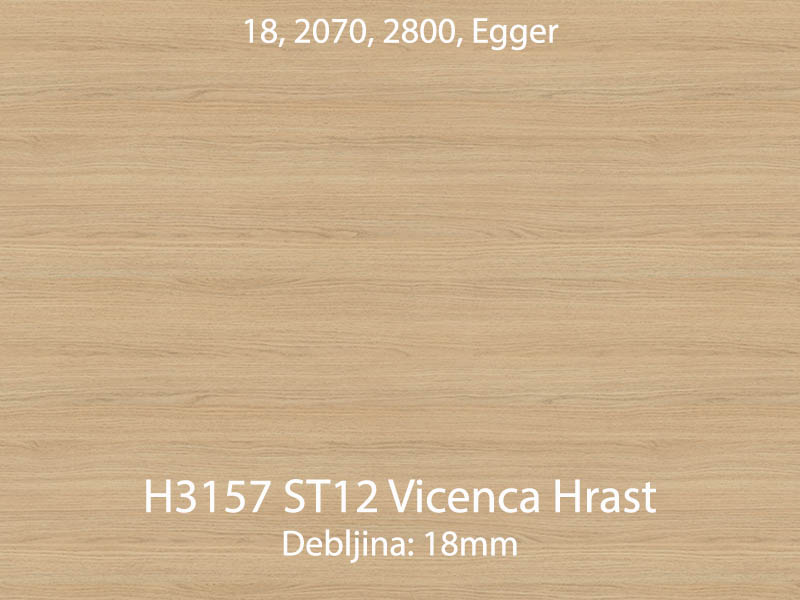 Onlinenamestaj H3157 ST12 Vicenca Hrast