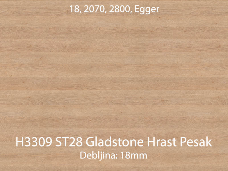 Onlinenamestaj H3309 ST28 Gladstone Hrast Pesak