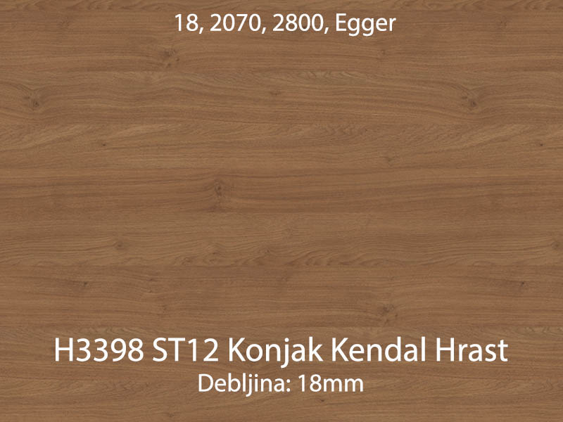 Onlinenamestaj H3398 ST12 Konjak Kendal Hrast