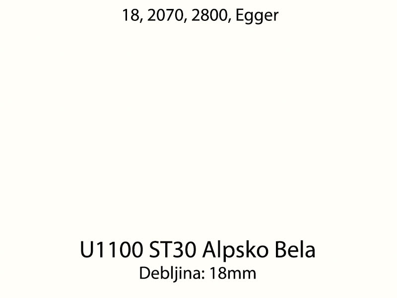 Onlinenamestaj U1100 ST30 Alpsko Bela