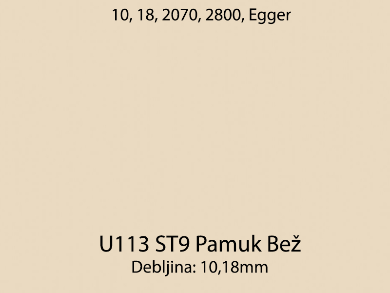 Onlinenamestaj U113 ST9 Pamuk Bež