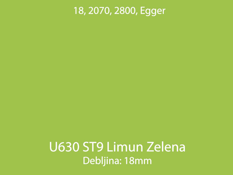 Onlinenamestaj U630 ST9 Limun Zelena