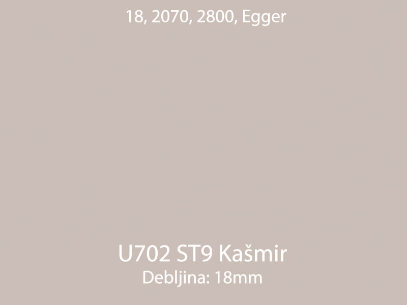 Onlinenamestaj U702 ST9 Kašmir