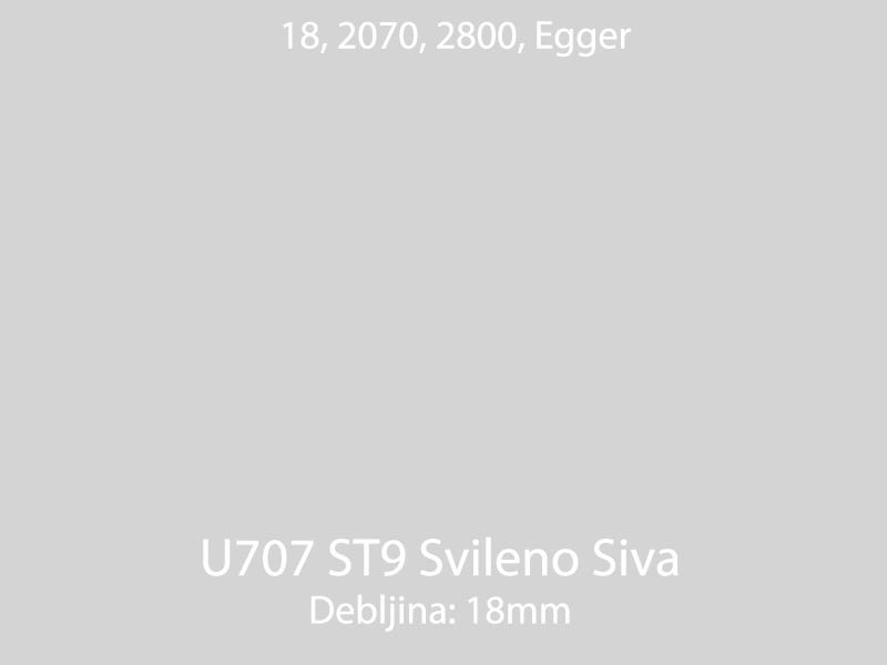 Onlinenamestaj U707 ST9 Svileno Siva