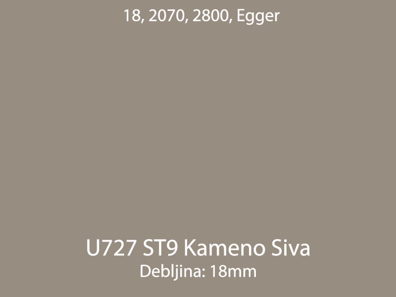 Onlinenamestaj U727 ST9 Kameno Siva