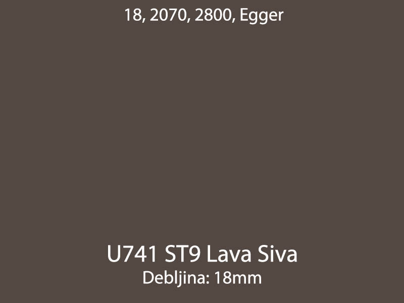 Onlinenamestaj U741 ST9 Lava Siva