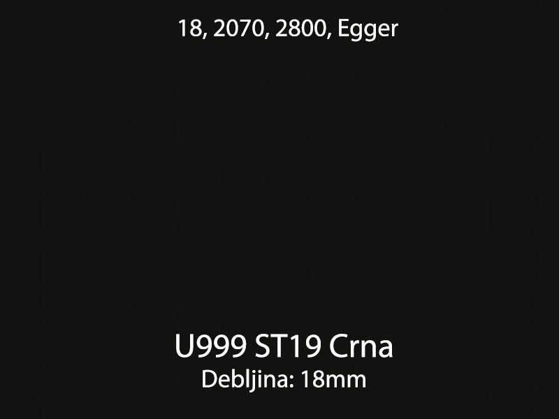 Onlinenamestaj U999 ST19 Crna