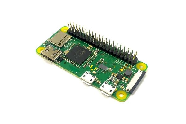 Raspberry Pi Zero WH, sa zalemljenim GPIO konektorom