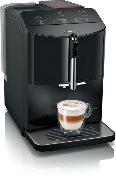 Siemens aparat za espresso kafu TF301E09, Potpuno automatizovani, Titanijum metalik, Nerđajući čelik