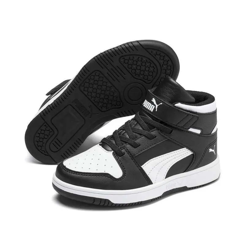 PUMA Patike za dečake Rebound Layup SL V PS, 370488-01, Crne