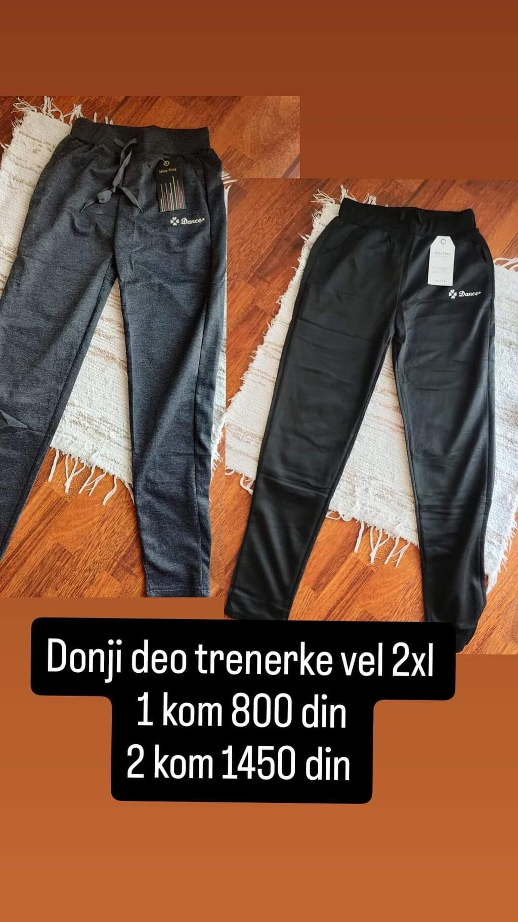 XL (EU 42), 3XL (EU 46), 2XL (EU 44), Jednobojni