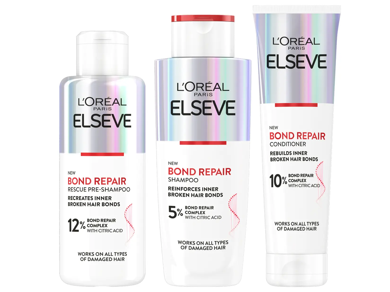 L'oreal Elseve Set za negu svih tipova oštećene kose Bond Repair