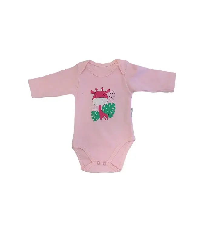 Bodi za bebe Žirafa 3531250, Roze