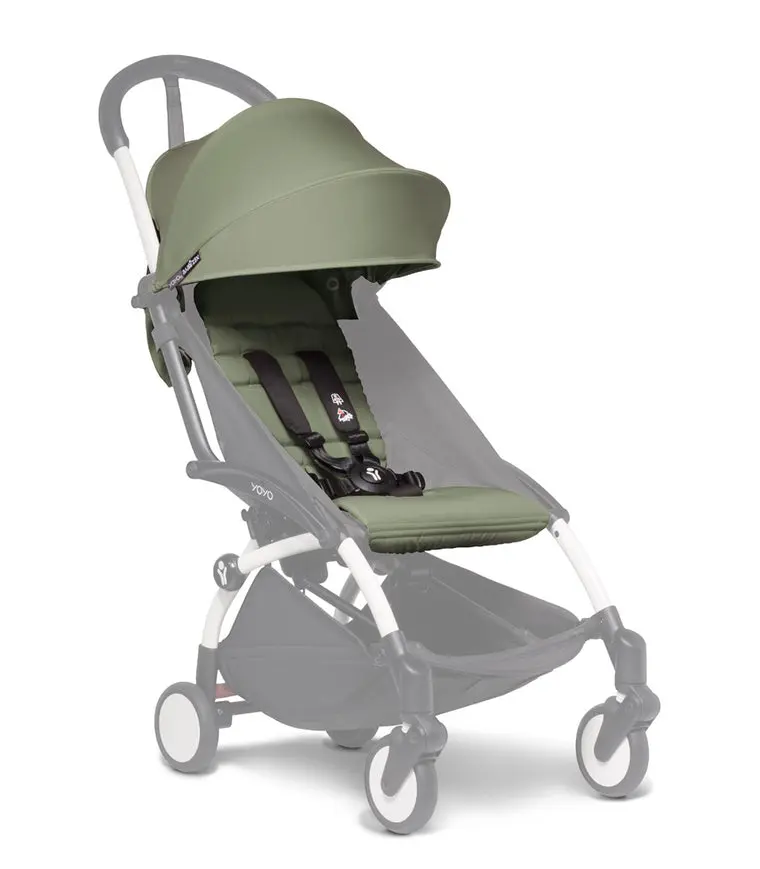 Stokke YOYO 6+ Set tekstil za sedište/tenda, Olive