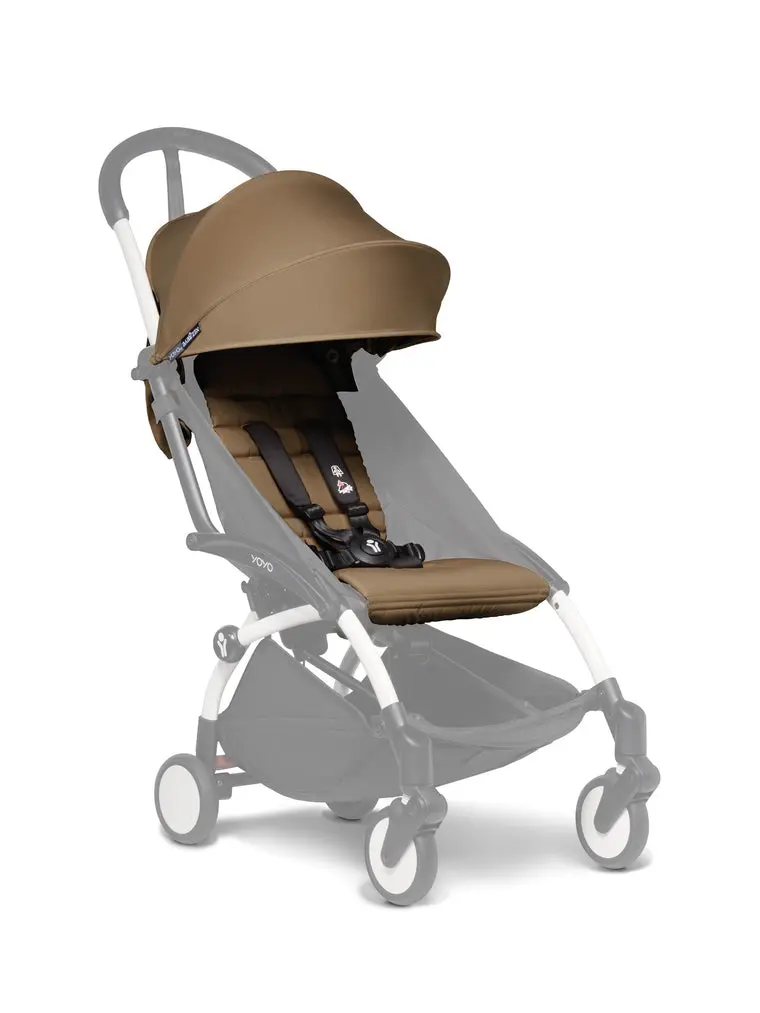 Stokke YOYO 6+ Set tekstil za sedište/tenda, Toffee