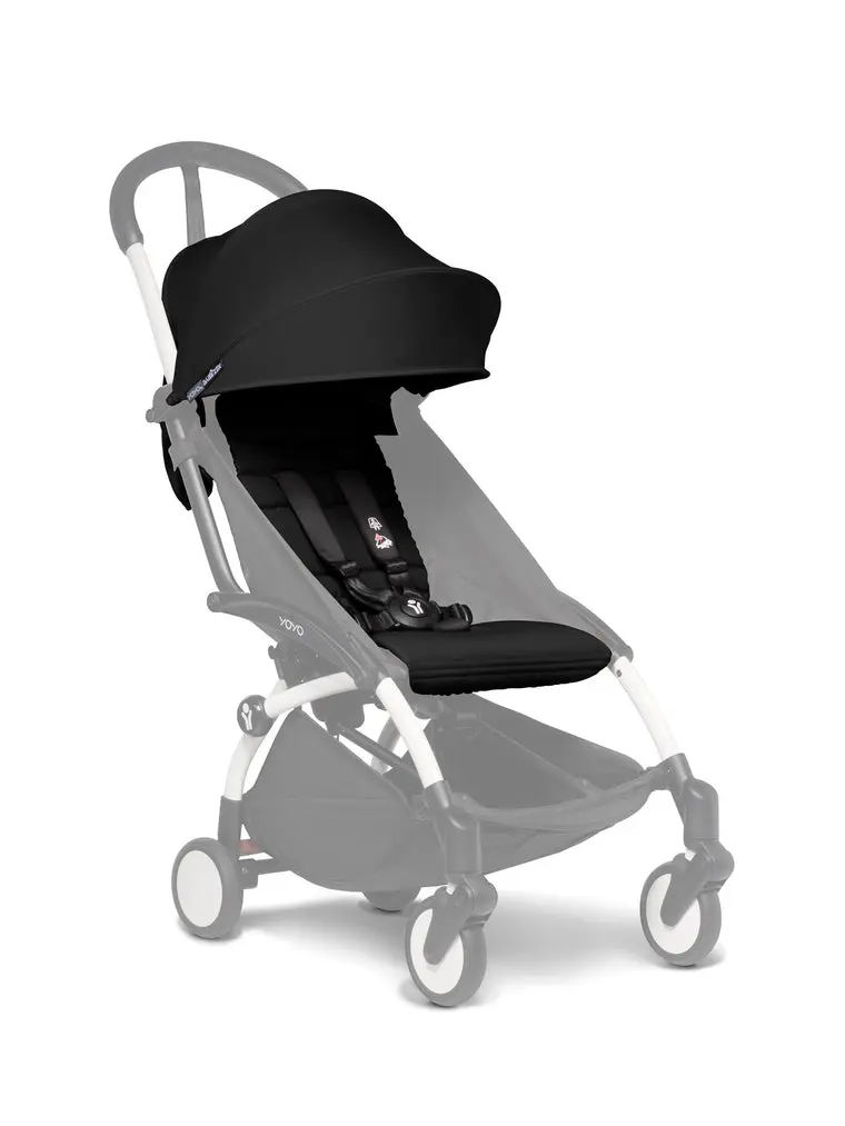 Stokke YOYO 6+ Set tekstil za sedište/tenda, Crna