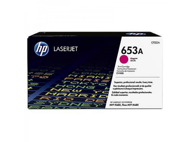 HP 653A Magenta Original LaserJet Toner Cartridge, CF323A