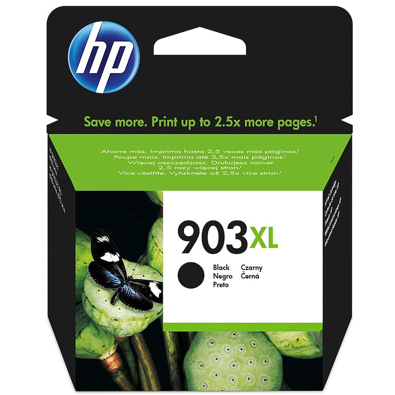 HP 903XL High Yield Black Original Ink Cartridge, T6M15AE