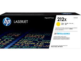 HP 212X High Yield Yellow Original LaserJet Toner Cartridge, W2122X