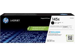 HP 145X Original Black LaserJet Toner Cartridge, W1450X