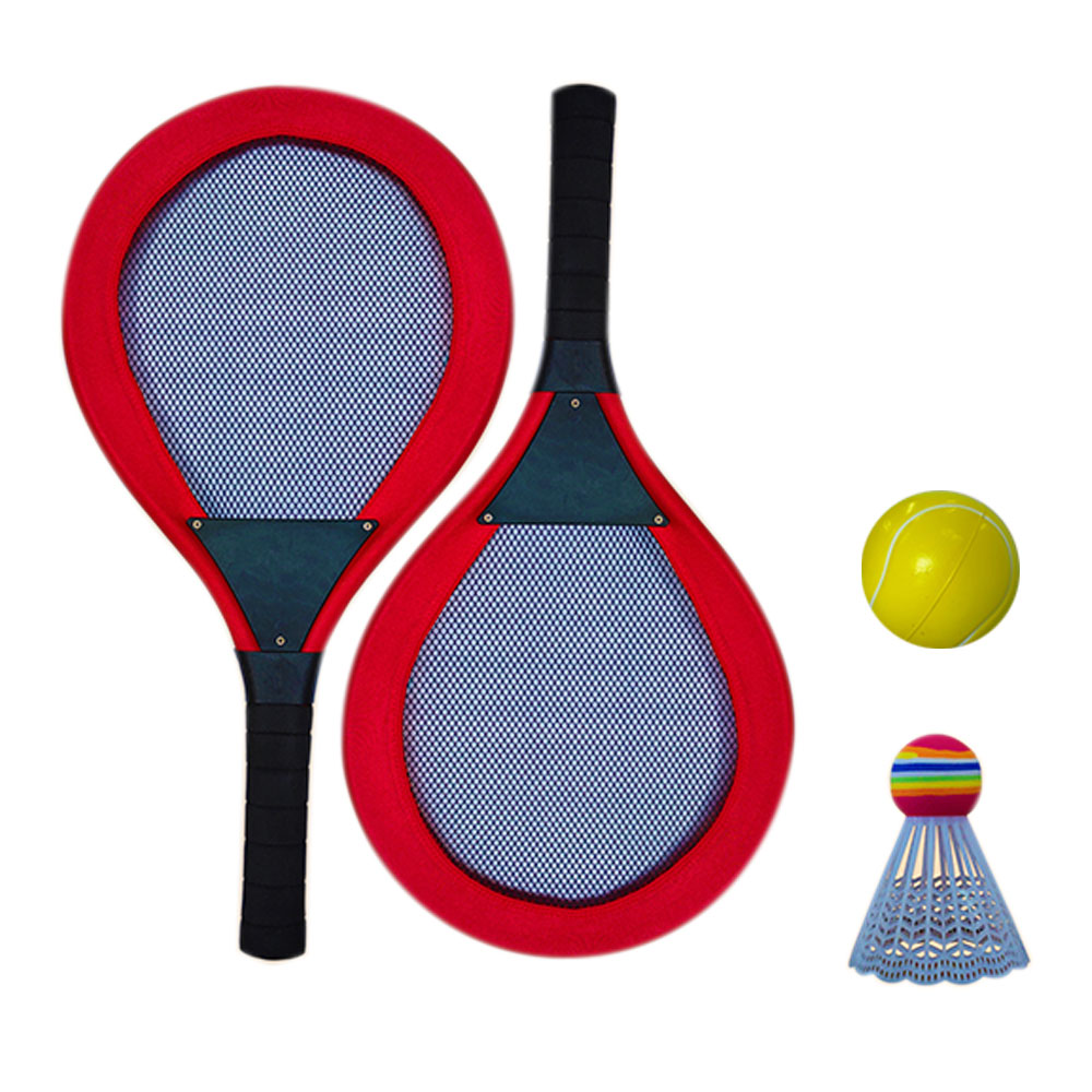 Set za tenis i badminton crveni