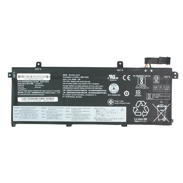 Baterija za laptop Lenovo T14 G1, P14s G2, T480S, T490, L18L3P73