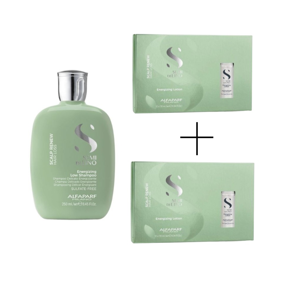 Semi Di Lino Energizing Set (Shampoo + 2x Lotion)