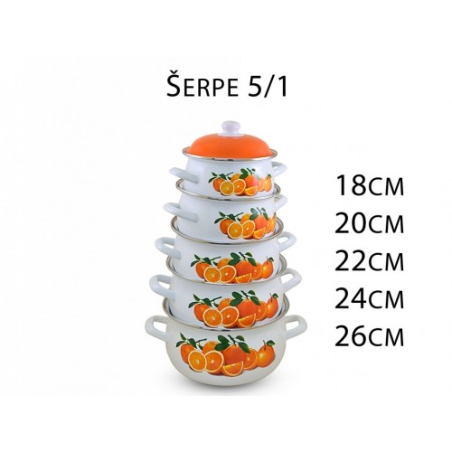 Šerpe set 5/1 TS23-3233 DECOR