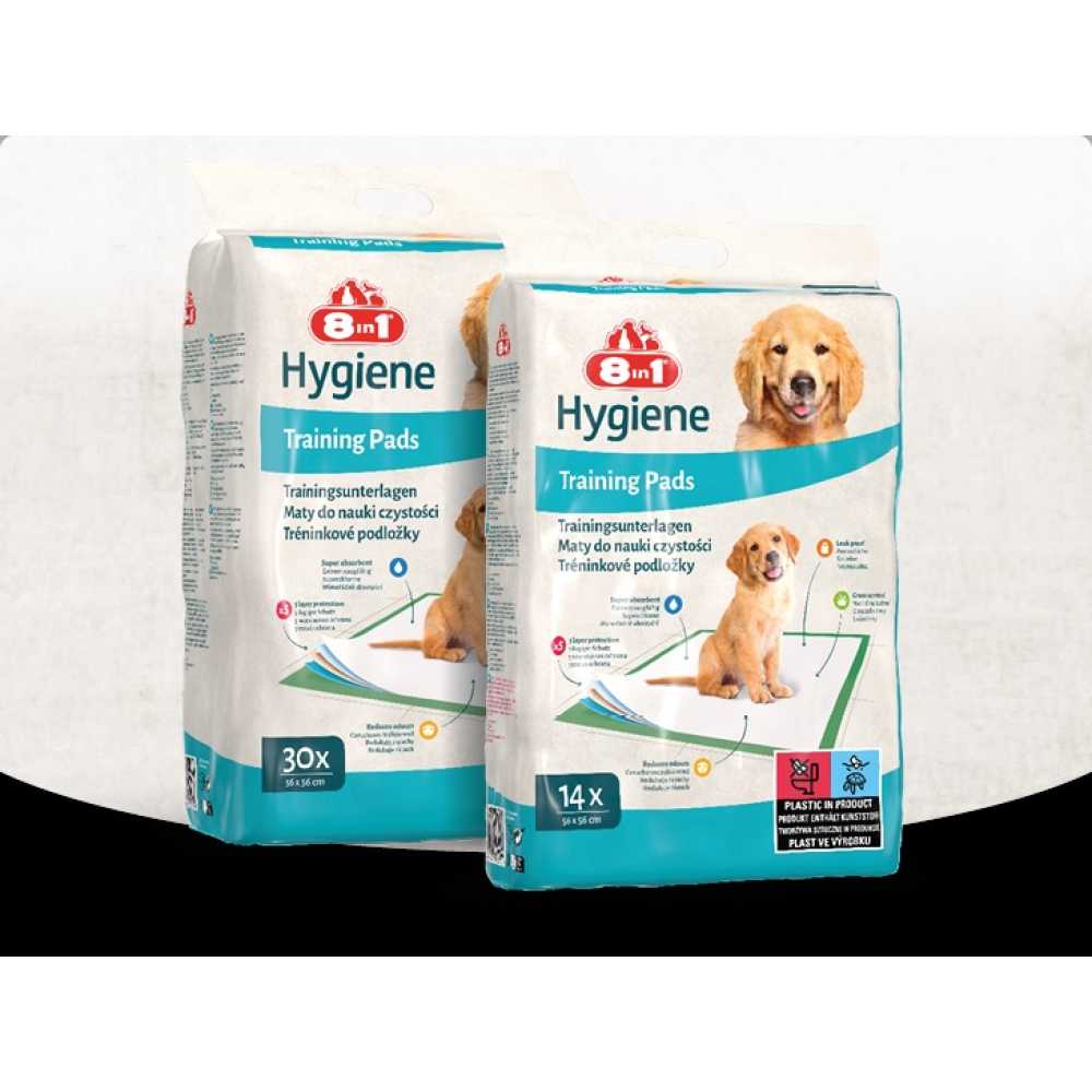 8in1 Hygiene Training Pads pelene 14 komada