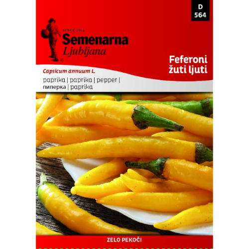 Seme paprika feferoni žuti Semenarna