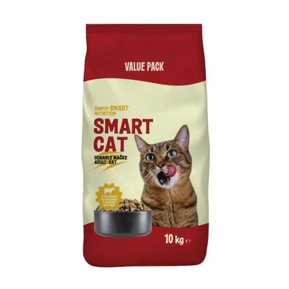 Smart Pet hrana za mačke Adult - Govedina 10kg