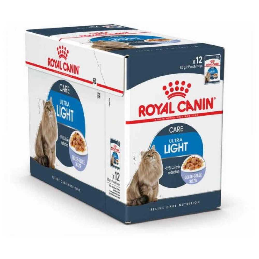 Royal Canin kesice Ultra Light - žele 12x85g