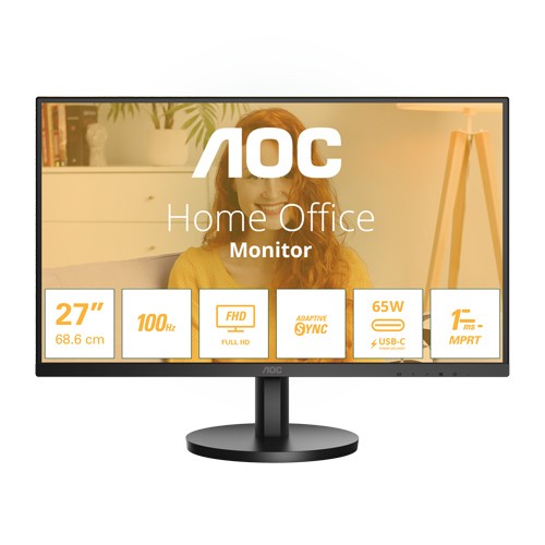 AOC 27″ FHD 100Hz IPS monitor 27B3CA2