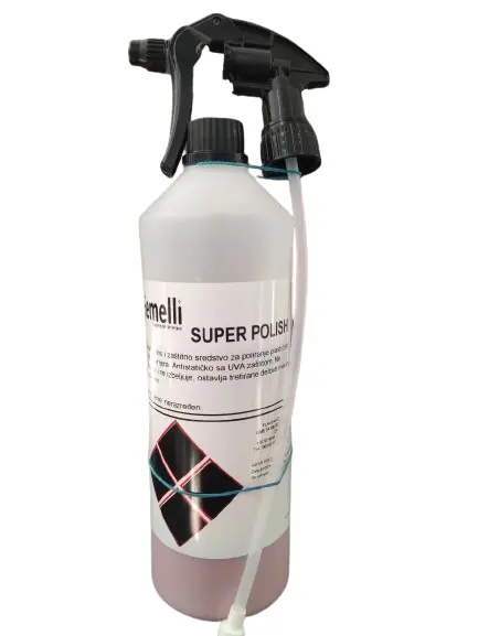 GEMELLI Super Polish Sjajno mleko za plastiku unutar vozila, 750ml